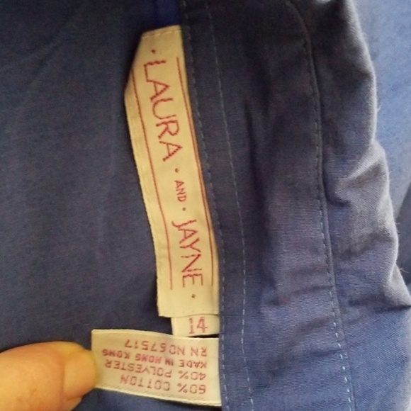 Laura & Jayne | Tops | Laura Jayne Blue Western Snap Button Long Sleeve ...